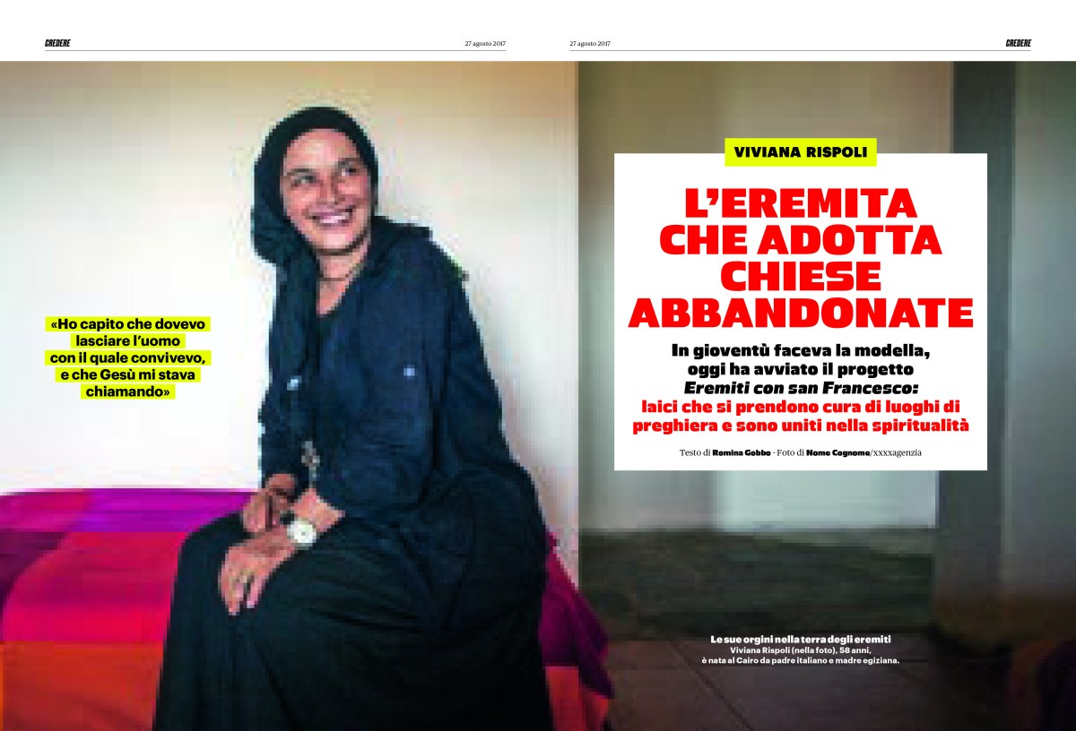 Viviana Maria Rispoli. L’eremita che adotta chiese abbandonate – Script ...